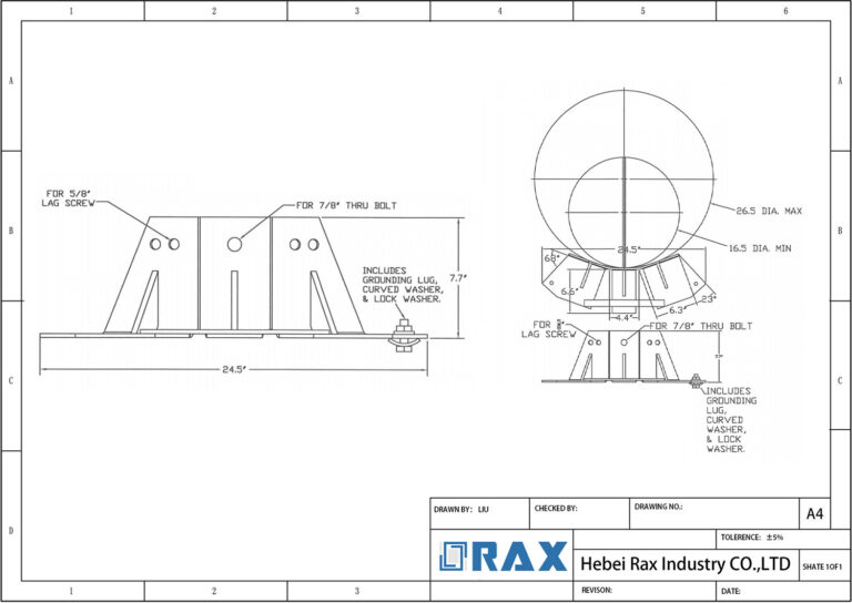 Pole Bearing Plates - Hubbell Power Compatible